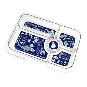Yumbox TAPAS Larger Size Leakproof Bento Lunch Box (Antibes Blue)