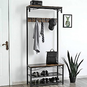 Qianyu 10 Pcs Black Wall Mounted Coat Hooks No Rust Metal Heavy Duty Single Prong Hanger Hook with 20 Pieces Screws for Hanging Hat Towel Key Robe Coats Scarf Bag Cap Coffee Cup Mugs