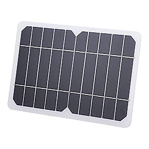 Solar Panel Charger, 5V Solar Charging Panel Environmental Protection high Conversion Rate for Camping