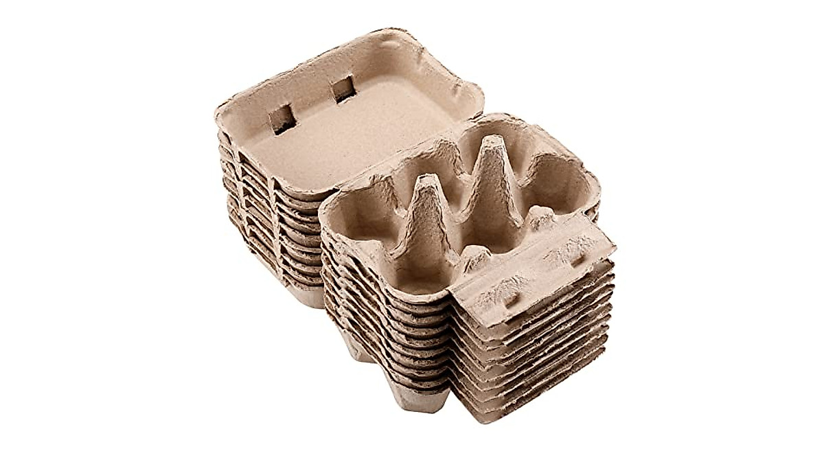 Vintage Jumbo Duck Egg Cartons 20 Pack for Secure Egg Storage