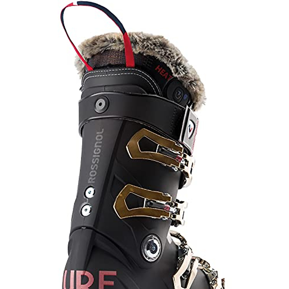 Rossignol Pure Pro Heat Ski Boots, Women, Night Black, 9.5 UK