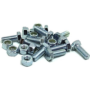 CoKoou Replacement Snow Blowers Auger Shear pin Bolts and Nuts for Honda HS1132 HS624 HS828 HS928 HS724 HSS Series 724 928 1332 (Set of 6)