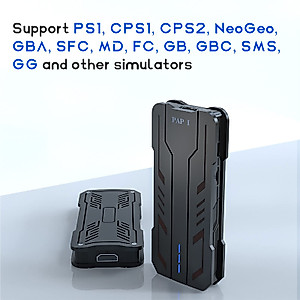 HAIHUANG Handheld Video Game Console PAP1 Retro Game Controller Support 4K HDMI 1280720 P Output Game Speed FPS 1: 1 60HZ 128MB 32GB-TF Card with 4000 Classic Games TF Expansion Maximum to 256GB, LE