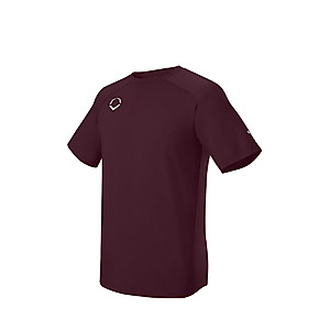 EvoShield Youth Pro Team Training Tee, Maroon - Small