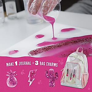 DOODLE HOG Make Your Own Notebook Journal Resin Kit for Beginners with Molds, Craft for Girls and Boys Age 12 Year Old Teen Girl Crafts, DIY Kit Science Experiment Toys, Gift Kits Kids Ages 12+