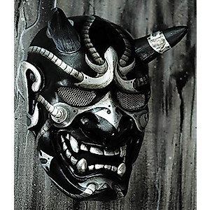 Hannya Kabuki Demon Oni Airsoft Mask BB Gun Halloween Costume Evil Cosplay MA242…