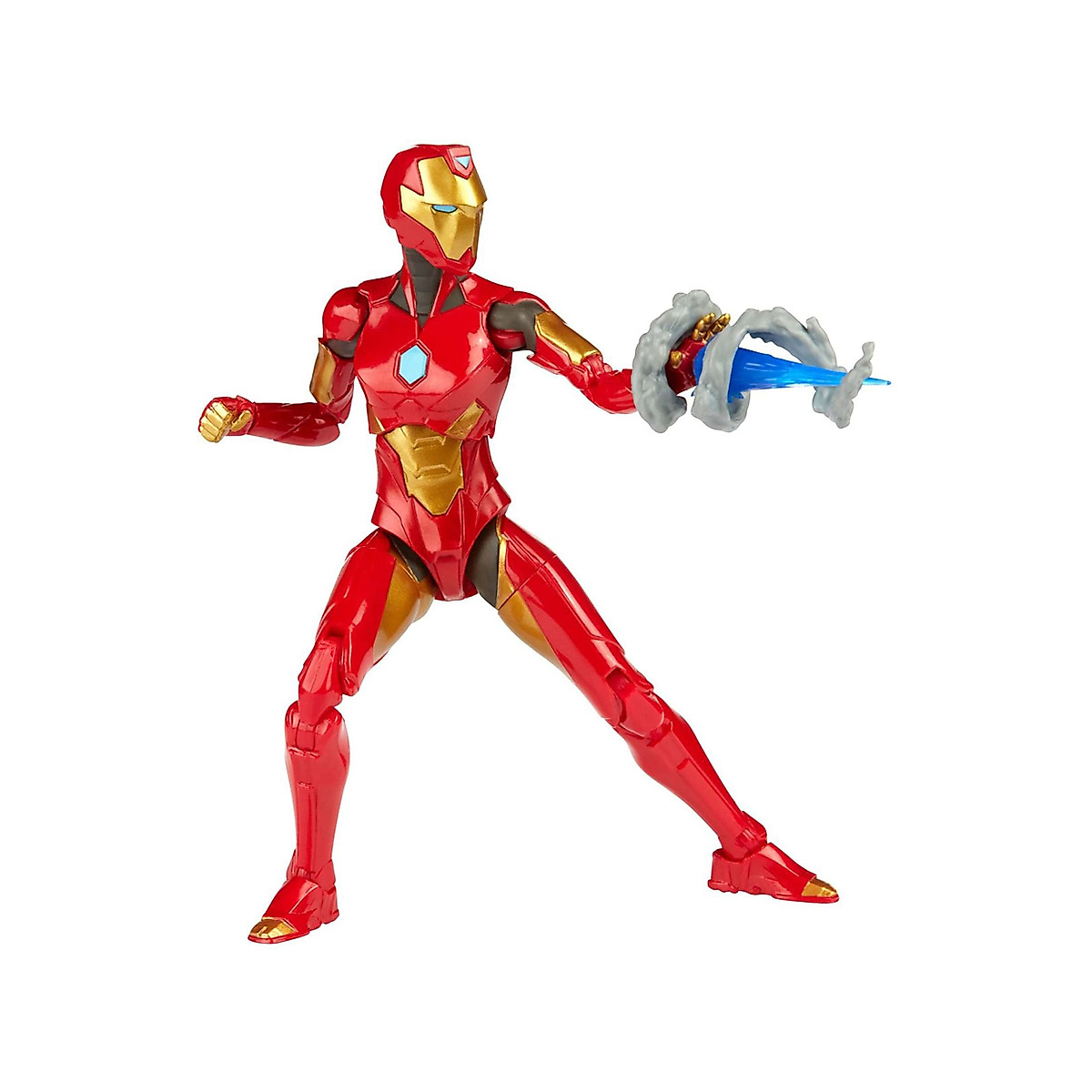Marvel Hasbro Legends Series 6-inch Ironheart Action Figure Toy, Premium Design and Articulation, Includes 5 Accessories and 1 Build-A-Figure Part, Red,gold