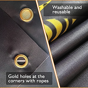 DARUNAXY Black Gold 50th Birthday Party Decorations, Happy 50th Birthday Banner Backdrop for Men Cheers to 50 Year Old Birthday Party Supplies, 6x3.6ft 50 Birthday Photography Background for Women