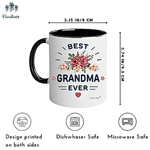 Christmas Gifts For Grandparents Mug Set, Present Grandma Grandpa Cups, Gifts Ideas From Grandkids, Grandchildren, New Grandparent Announcement Christmas Valentine Birthday, Baby Reveal for Nana Papa