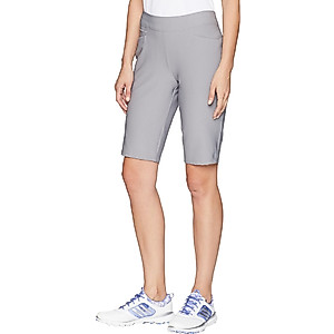 adidas Golf Women's Ultimate Bermuda Short, Grey Three, Small