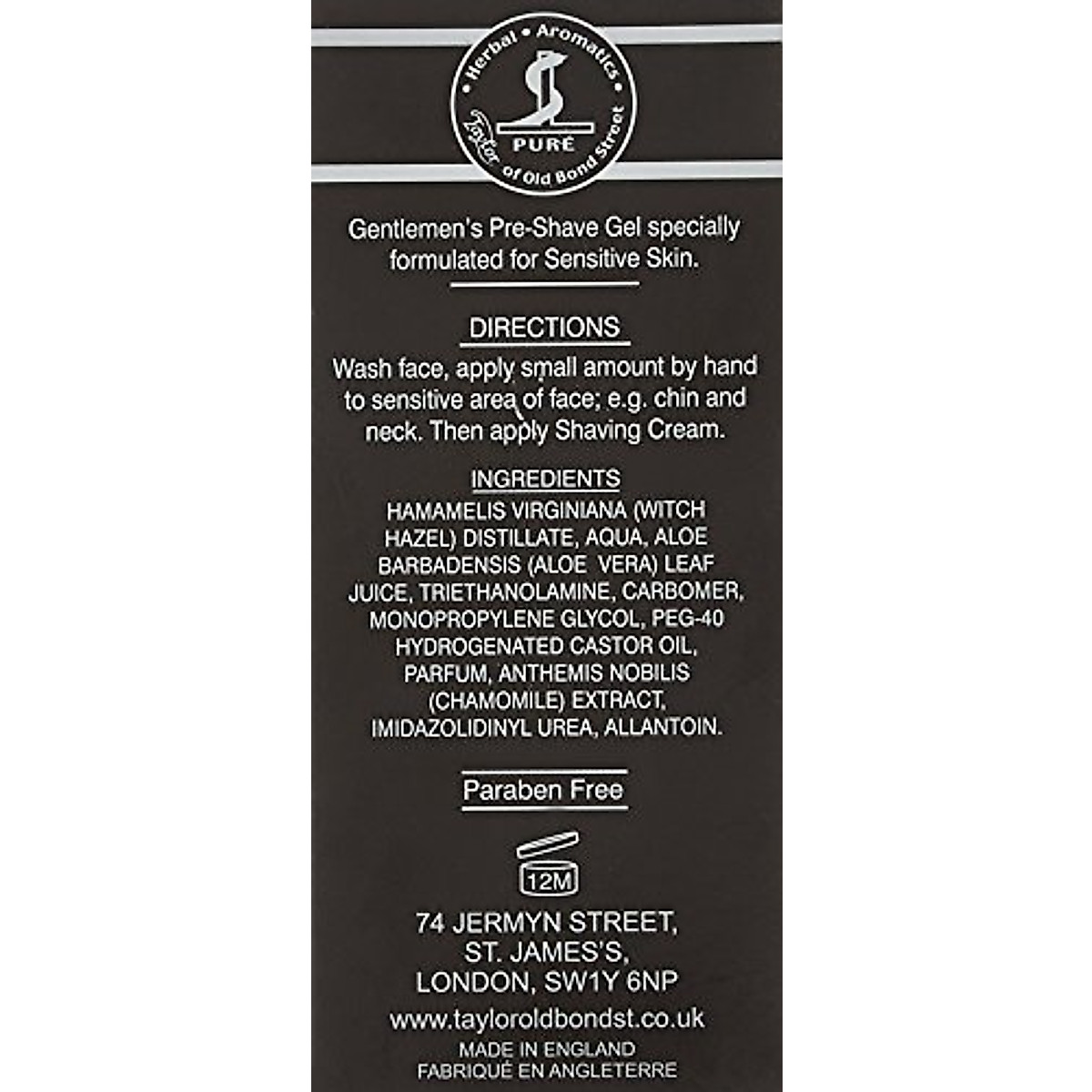 Pre-Shave Gel - Scent: Jermyn Street Collection