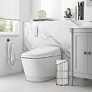 Toilet Paper Storage Holder Stand for Spare Bathroom Tissue Mega Rolls-Bronze