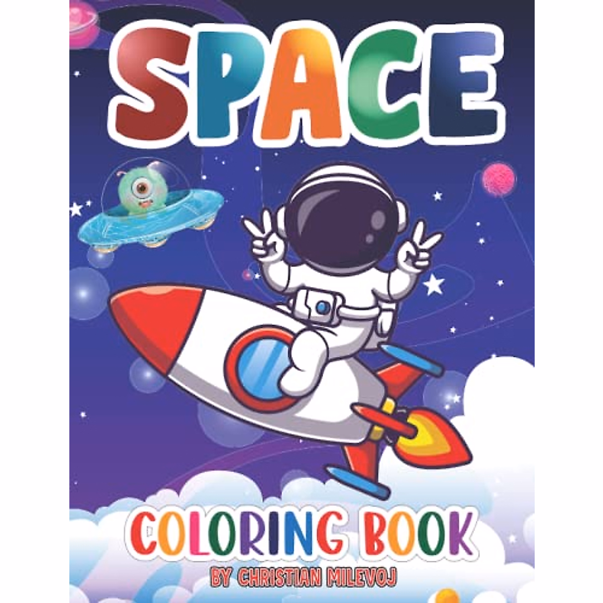 SPACE COLORING BOOK FOR KIDS