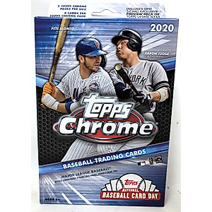 Topps 2020 Chrome Baseball MLB Hanger Pack Box
