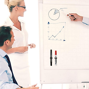 Outus Pen Holder Clips Manganese Steel Pen Holder Self Adhesive Pen Pencil Organizer with Adjustable Spring Loop for Refrigerator Whiteboard Erase Board and Bulletin Board Map (16 Pieces, Black)