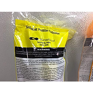 KINETICO K2 Or K5 Water Systems Taste Odor and Sediment Pre Filter Cartridge 9309A & 9306B