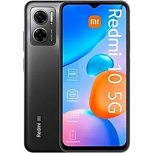 Xiaomi Redmi 10 5G + 4G LTE (for Tmobile Mint Tello & Global) (128GB + 4GB) Gsm Unlocked 6.58" 50MP Dual Super Lens Cam (Graphite Gray)