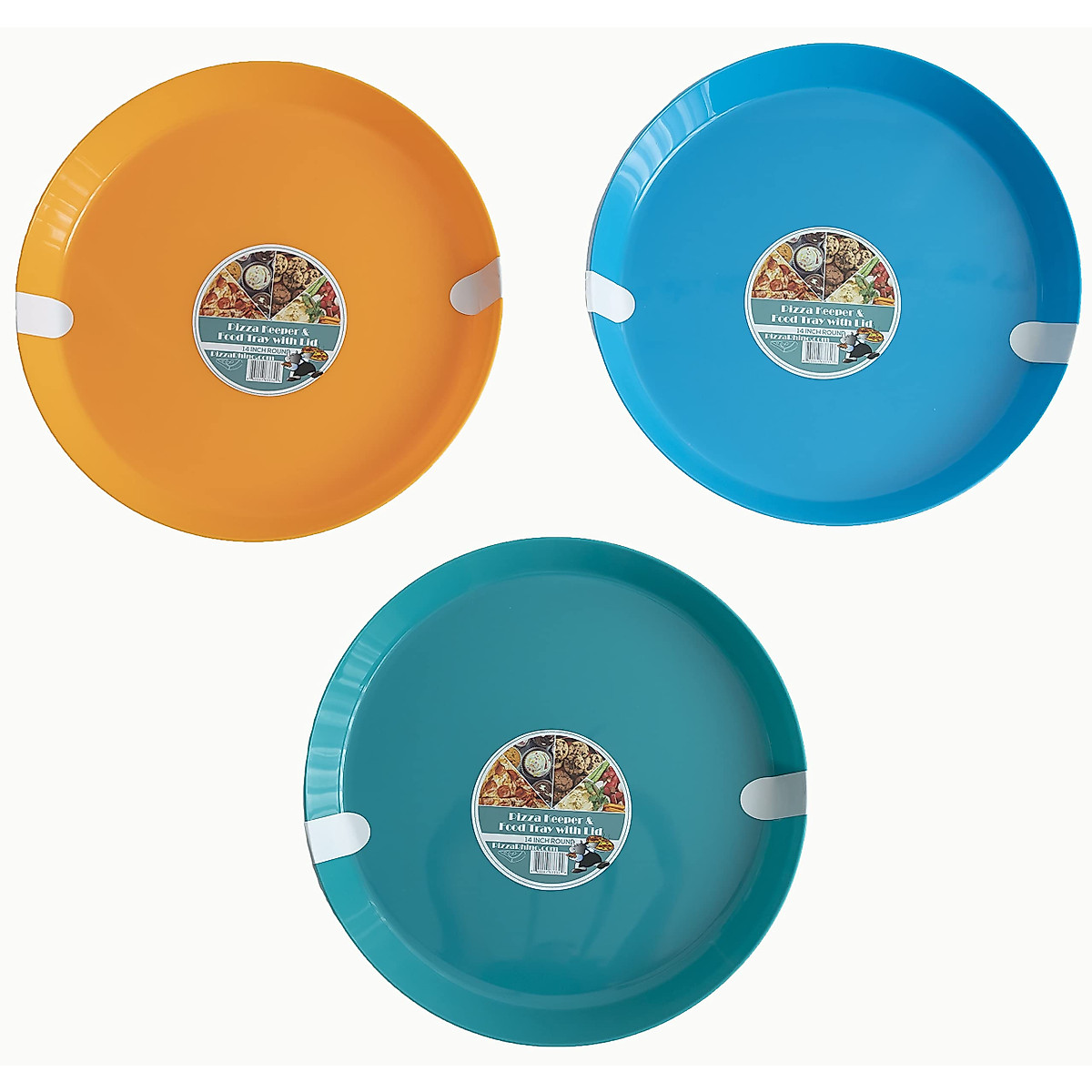 14 inch Round Pizza Keeper (Green)