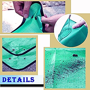 2 PCS Plant Repotting Mat for Indoor Plants, 43" X 29" Thickened Foldable Waterproof Plant Potting Tray and Mess Control, Portable Potting Mat Gardening Tray for House Plants Succulents, Extra Large