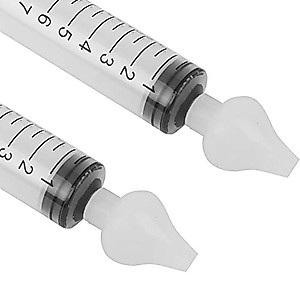 Syringe Nasal Irrigator, Professional Baby Nasal Irrigator Portable Infant Nose Cleaner Rinsing Device Fast All Natural Relief-Nasal Irrigation/Nasal Spray/Nasal Hygiene (2 pièces)