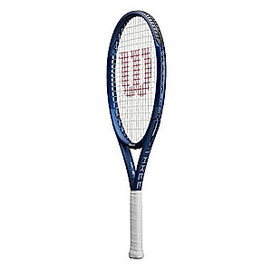Wilson Triad Three Unstrung Performance Tennis Racket - Grip Size 3-4 3/8"