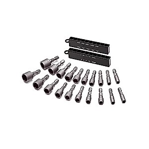 Sockets & Socket Set Nut Driver Bit Sets with Chrome Vanadium Steel - PNDB1A