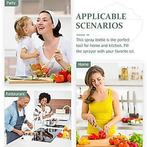 Cabilock Spray Bottle Oil Bottle Olive Oil Mister .oil Dispenser Oil Mister for Air Fryer Cooking Oil Sprayer Kitchen Oil Container Olive Oil Dispenser Spray Kitchen Gadgets Oil Holder