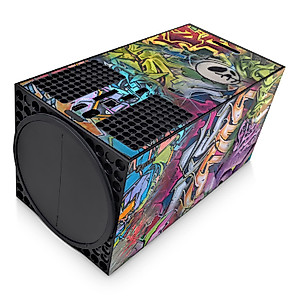 GNG Graffiti Skins Compatible with Xbox Series X Console Decal Vinal Sticker + 2 Controller Set