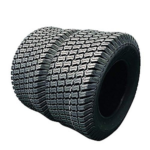 MOTOOS 2pcs Lawn Mower Turf Tires 23x10.50-12 23x10.50x12 Golf Cart Garden Tubeless Tires 6PR