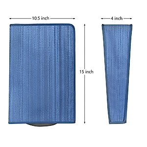 SHIYETA Dust Cover Soft Thick Cover Sleeve for Playstation 5 Console Digital Edition & Regular Edition, Anti Scratch Waterproof Cover Sleeve -Easy Access Cable Port (Blue)