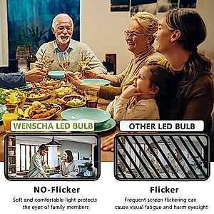 LED Light Bulb 100W Equivalent 1200 Lumen 6500K Warm White 12W LED Corn E26 Light Bulb Base Non-dimmable Ceiling Fan Corn Lighting for Home, Garage, Indoor High Brightness (Daylight White)