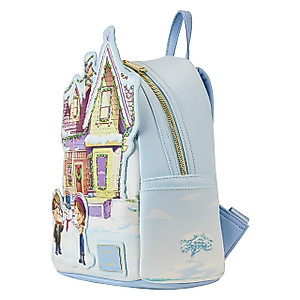Loungefly Disney Pixar Up House Holiday Light Up Mini Backpack
