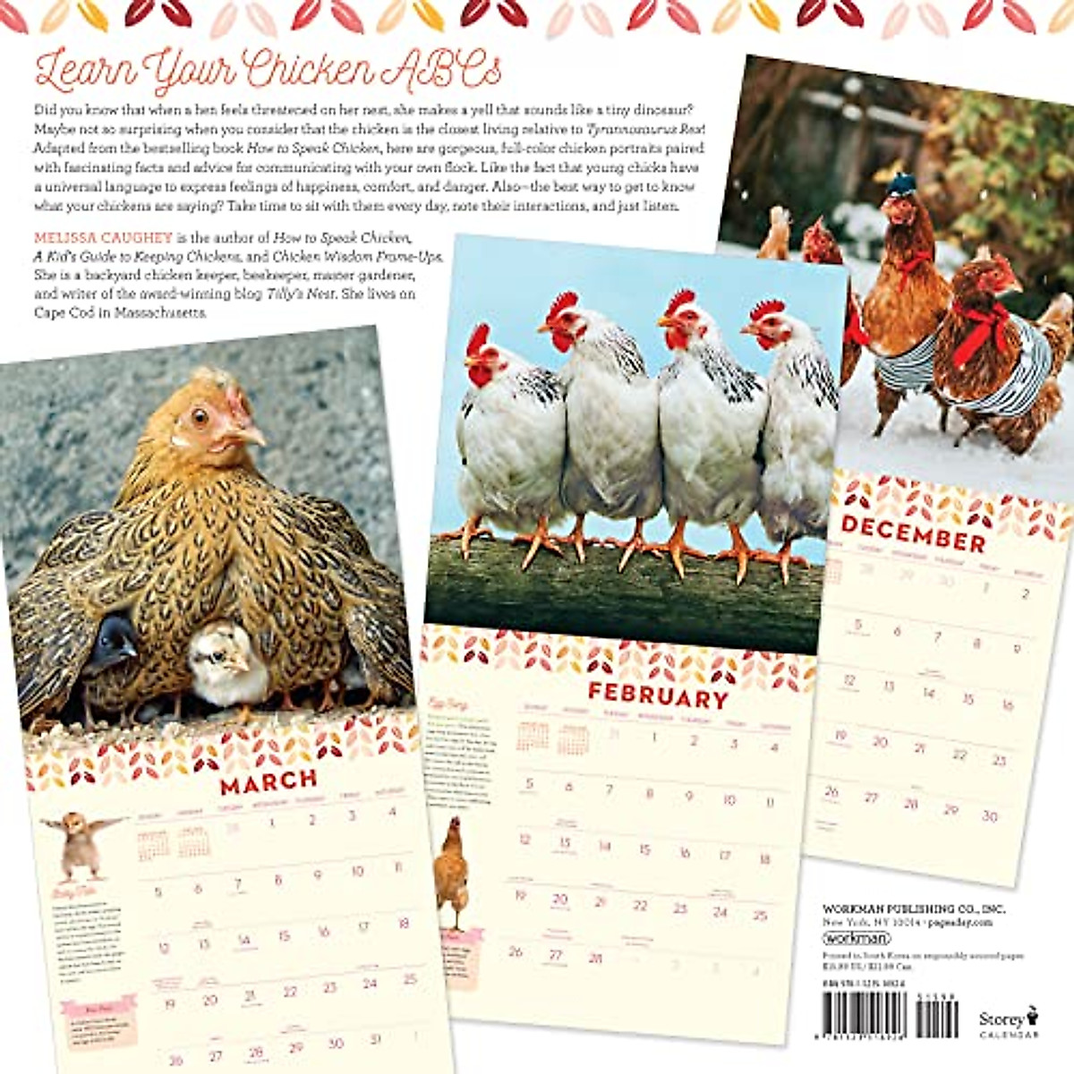 How to Speak Chicken Wall Calendar 2023: A Year of Chickens Doing What They Do & Saying What They Say