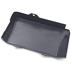 Replacement Battery Cover Lid Door Battery Case for Gameboy Micro GBM Console (Black)