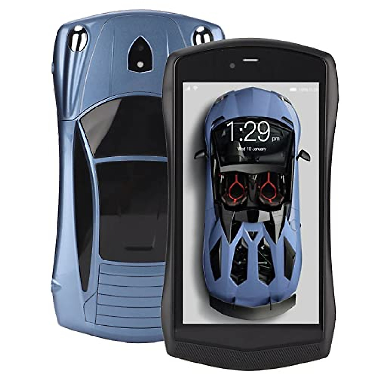 7 Inch Kids Tablet,2G RAM 32G ROM,5G WiFi Dual Band Tablet PC for,Car Shape Eye Protection HD Display,Best Children (US Plug)