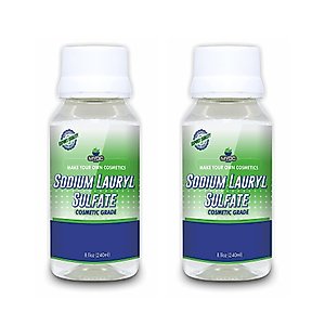 Myoc Sodium Lauryl Sulfate-240 Ml (8.11 Fl.Oz), Sodium Lauryl Sulfate for Liquid, Sodium Lauryl Sulfate for Shampoo (Pack of 2)