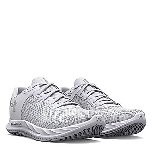 Under Armour Women's Charged Breeze, (100) White/White/Metallic Silver, 8, US