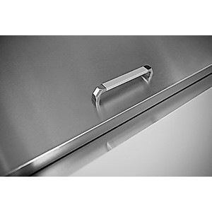 Atosa MPF8203 93" Pizza Prep Table Three Door Refrigerator 2 Year PARTS + LABOR / 5 Year Compressor WARRANTY