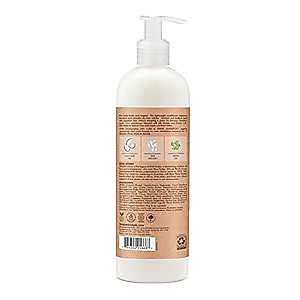 SheaMoisture Coconut and Hibiscus Conditioner for Dry Curly Hair Coconut and Hibiscus Sulfate Free Conditioner, 24 Fl Oz