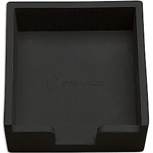 Fernaco Sticky Note Holder - Made from Durable and Silicone - Universal 3x3 Holder - Black