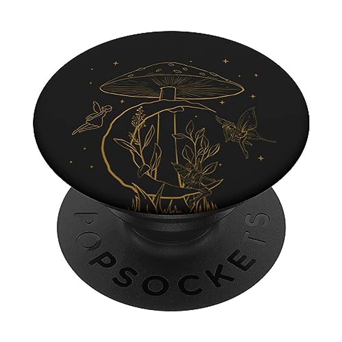Fairycore Aesthetic Fairy Core Grunge Mushroom Moon Fairies PopSockets Standard PopGrip