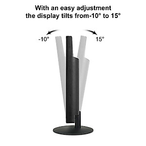 SKitphrati 20" PC Monitor 1600x900 75Hz 5MS HDMI Monitor LED Monitor Viewing Angle 95° (Horizontal) with HDMI VGA Input, 76% sRGB, VESA Wall Mount, TN Panel, Black