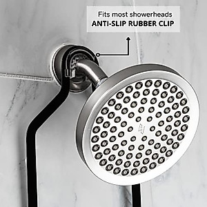 PROBEAUTIFY Hanging Shower Caddy Over Shower Head - Black Shower Caddy Hanging - Shower Caddy and Shower Rack for Ultimate Convenience