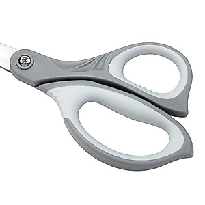 LIVINGO 8.5" Scissors All Purpose, 3 Pack Ultra Sharp Blade Shears, Professional Ergonomic Comfort Grip Scissors for Office School Home Supplies Fabric Sewing DIY Cutting General Use