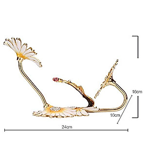 Creative Simplicity Small Daisies Creative Simplicity Wine Rack Metal Creative Simplicity Wine Bottle Home Decoration Crafts Gifts Business Gifts Creative European, PIBM