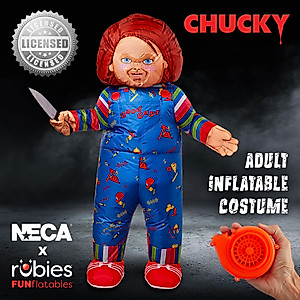 Rubies Licensed Chucky Inflatable Costume- Chucky Costume for Adults Halloween