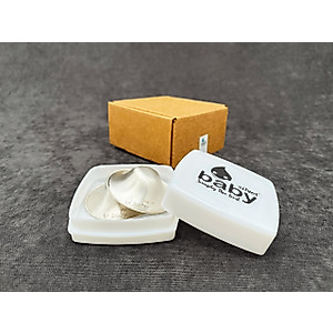 SILVERBABY Silver Nursing Cups, Silver Cups, Nipple Shields for Nursing Newborn, Nipple Guards, Nipple Covers Breastfeeding, Nipple Covers Breastfeeding, 925 Silver