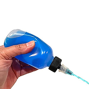 510 Central Twist Top Squeeze Bottles (4oz, 6 Pack) Boston Round with Dispensing Caps - LDPE Plastic - Made in USA