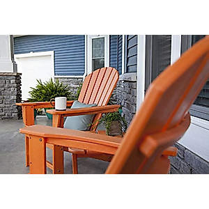 POLYWOOD SBA15GY South Beach Adirondack Chair