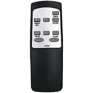 Replacement for Altra Flame AltraFlame Electric Fireplace Heater Remote Control FA23V60L-C7 FA23V60L-C8 FA26V60L-C7 FA26V60L-C8